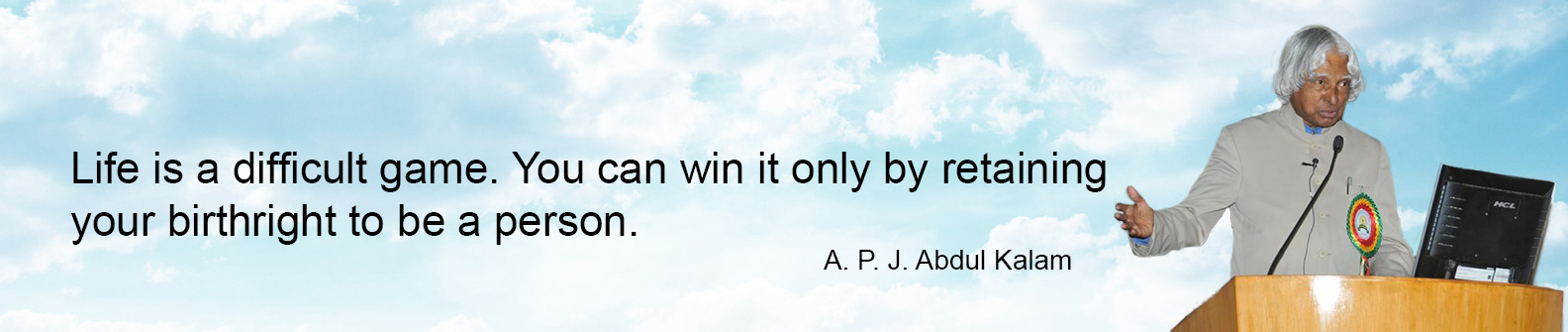 In Memory of DR.A.P.J.Abdul Kalam-The Legend
